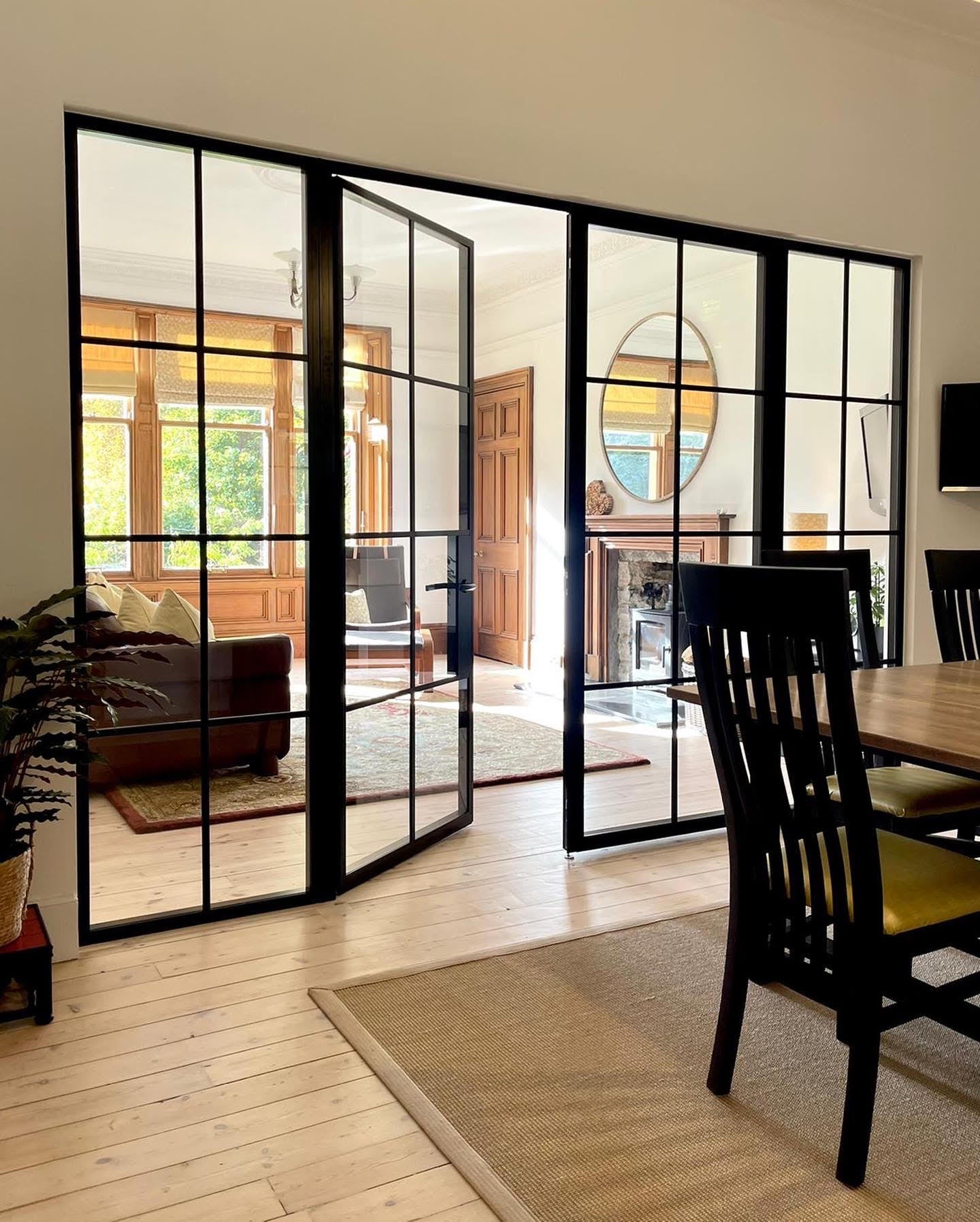 Black Glass Internal Doors: A Complete Style Guide – Luxe Interior ...